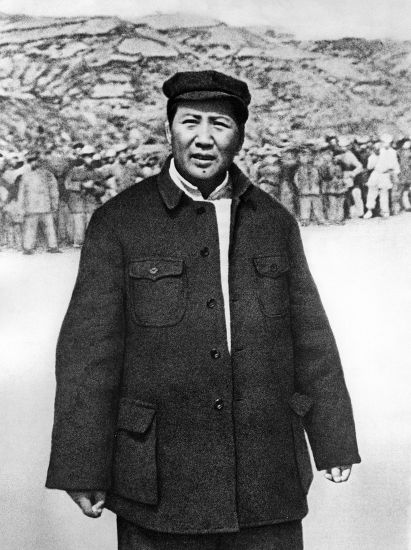 Chairman Mao Drill Grounds Yenan 1944 Editorial Stock Photo - Stock ...