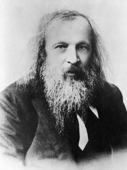 Dimitri Ivanovich Mendeleev 1834 1907 Famous Editorial Stock Photo ...