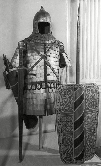 Slav Armor Ancient Russian Warriors Armor Editorial Stock Photo - Stock ...