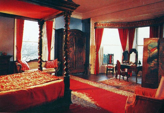 Allegedly Haunted Red Room Castle Leslie Editorial Stock Photo - Stock ...