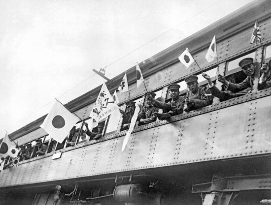 Tokyo Japan C 1936 Japanese Troops Editorial Stock Photo - Stock Image ...