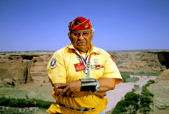 Navajo Indian Teddy Draper Former Us Editorial Stock Photo - Stock ...