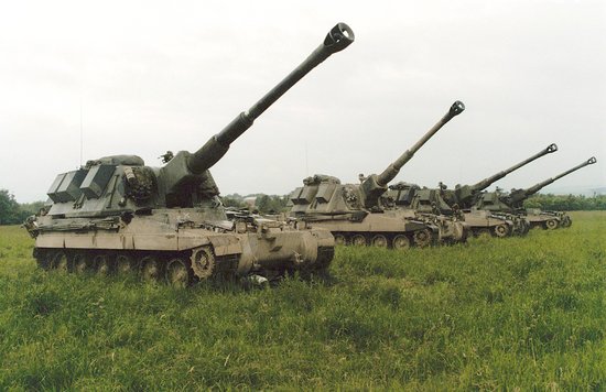 As90 155mm Self Propelled Howitzer Editorial Stock Photo - Stock Image ...