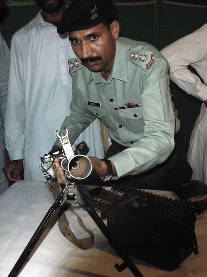 Police Force Display Lmg Machine Gun Editorial Stock Photo - Stock ...