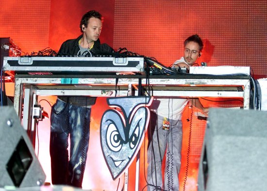 Simon Ratcliffe Felix Buxton Basement Jaxx Editorial Stock Photo ...