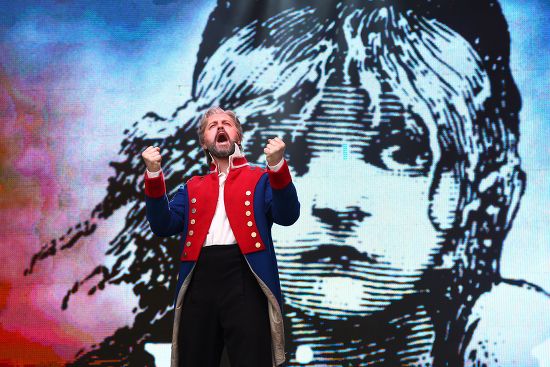 Peter Lockyer Cast Les Miserables Editorial Stock Photo - Stock Image ...