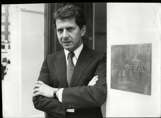 Gerald Ratner Chairman Managing Director Ratners Editorial Stock Photo ...