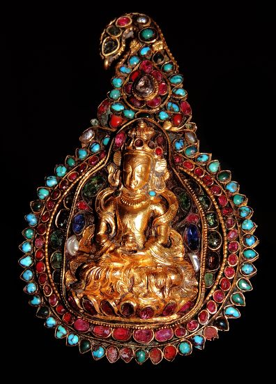 Ceremonial Crown Breastplate Made Nepal About Editorial Stock Photo ...