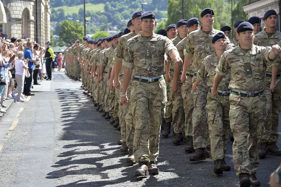 21st Signal Regiment Homecoming Parade Editorial Stock Photo - Stock ...