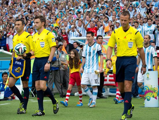 Lionel Messi Argentina Walks Out Tunnel Editorial Stock Photo - Stock ...