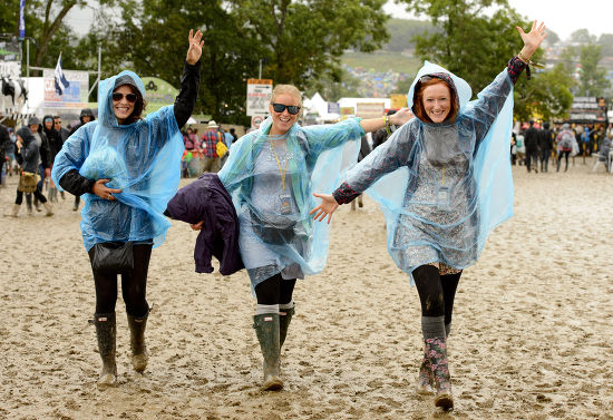 Group Girls Walk Through Muddy Fields Editorial Stock Photo - Stock ...