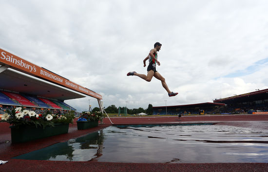 Luke Gunn During Mens 3000 Metres Editorial Stock Photo - Stock Image ...