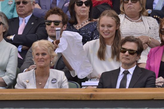 Sam Claflin Laura Haddock Colin Firth Editorial Stock Photo - Stock ...