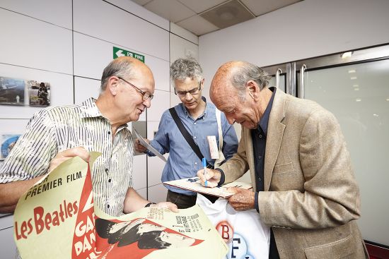 Richard Lester Signs Ephemera Fans Before Editorial Stock Photo - Stock ...