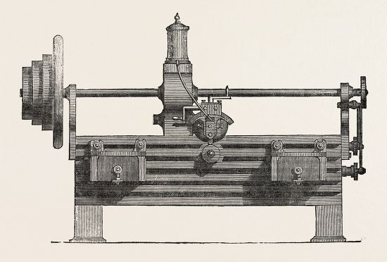 Parr Curtis Madeleys Planing Machine 1851 Editorial Stock Photo - Stock ...