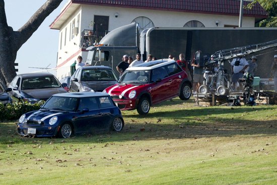 Mini Coopers Race Across Golf Course Editorial Stock Photo - Stock ...