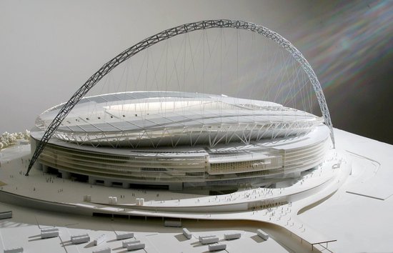 Model Wembley Stadium Design Editorial Stock Photo - Stock Image ...