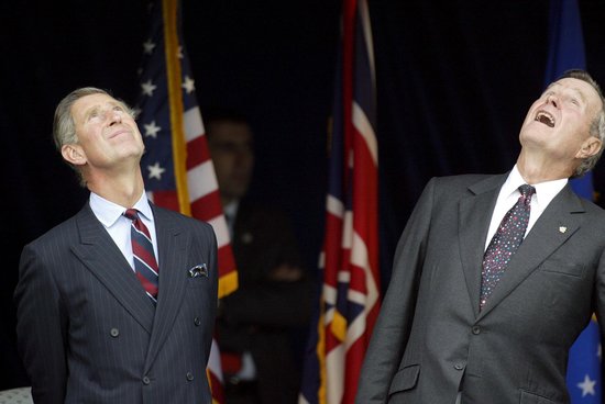 Prince Charles George Bush Editorial Stock Photo - Stock Image ...