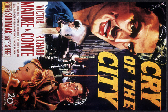 Film Stills Cry City 1948 Richard Editorial Stock Photo - Stock Image ...