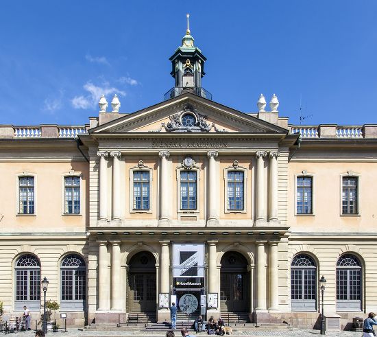 Swedish Academy Sciences Svenska Akademien Former Editorial Stock Photo ...
