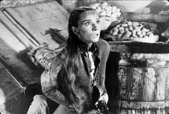 Film Stills Unforgiven 1960 Audrey Hepburn Editorial Stock Photo ...
