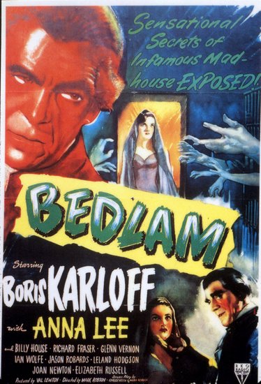 Film Stills Bedlam 1946 Boris Karloff Editorial Stock Photo - Stock ...