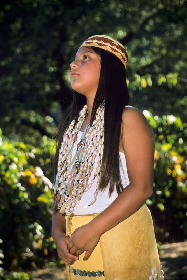 Young Girl Dressed Traditional Hupa Ladies Editorial Stock Photo ...
