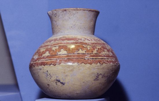 Ancient Aztec Pottery Jar Container Painted Editorial Stock Photo ...