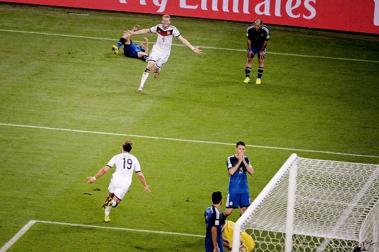 Mario Gotze Scores Winning Goal Wheels Editorial Stock Photo - Stock ...