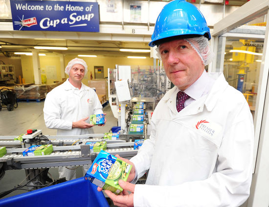 Pictured Gavin Darby Right One Factory Editorial Stock Photo - Stock ...