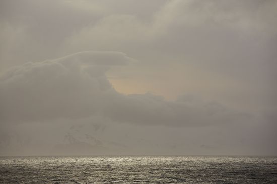 Cloud Patterns Over South Orkney Islands Editorial Stock Photo - Stock ...