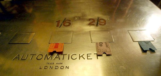 Original Ticket Machine Inside Hall Editorial Stock Photo - Stock Image ...