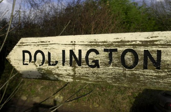 Wooden Sign Dodington Park Editorial Stock Photo - Stock Image ...