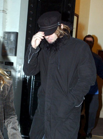 Liam Gallagher Leaving Harley Street Dentist - Foto de stock de ...