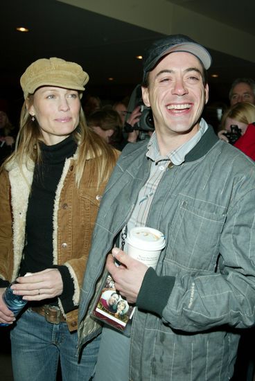 Robert Downey Jr Robin Wright Penn Editorial Stock Photo - Stock Image ...