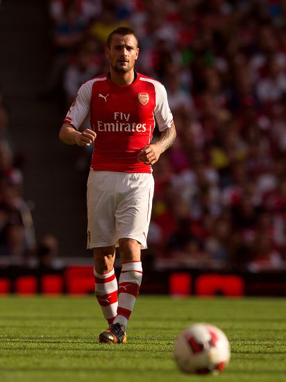 Mathieu Debuchy Arsenal Editorial Stock Photo - Stock Image | Shutterstock