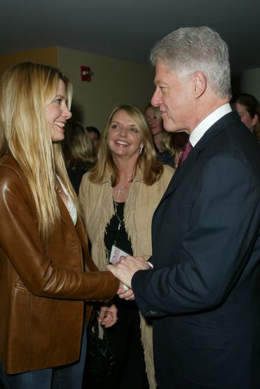 Mira Sorvino Wanda Mcdaniel President Bill Editorial Stock Photo ...