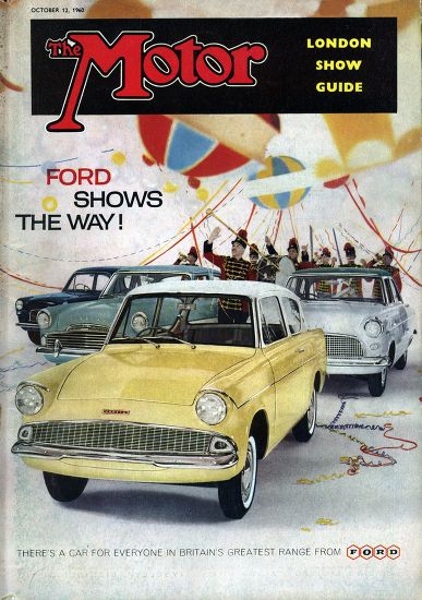 1960 Ford Anglia 105e Motor Front Editorial Stock Photo - Stock Image ...