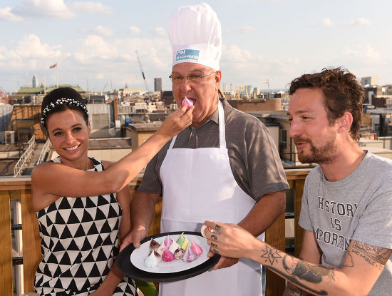 Gizzi Erskine Harvey Goldsmith Frank Turner Editorial Stock Photo ...
