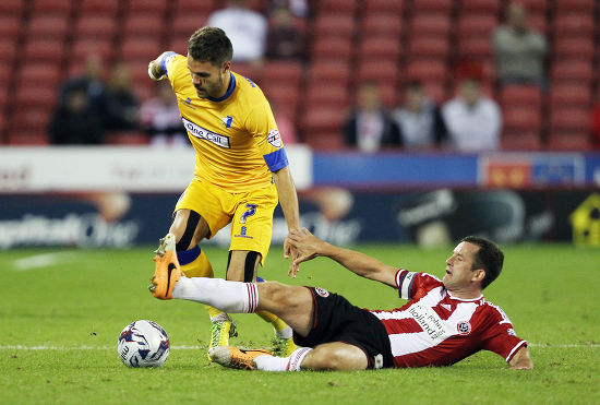 Fergus Bell Mansfield Town Michael Doyle Editorial Stock Photo - Stock ...