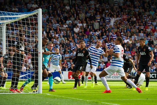 Steven Caulker Qpr Reacts Rio Ferdinand Editorial Stock Photo - Stock ...
