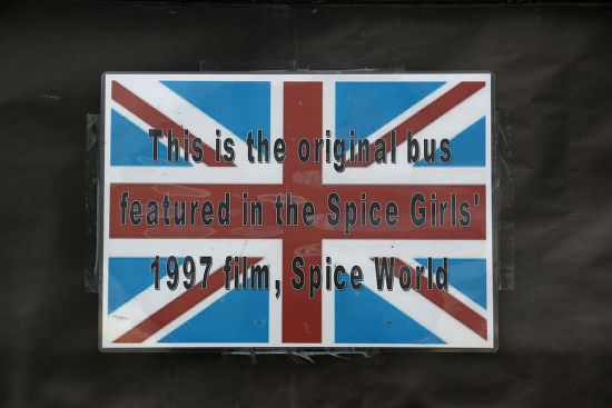 Spice Bus Featured 1997 Film Spiceworld Editorial Stock Photo - Stock ...