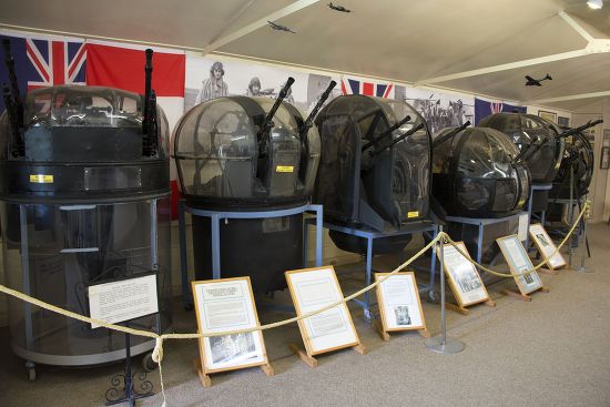 Lineup Rear Gunners Display Yorkshire Air Editorial Stock Photo - Stock ...
