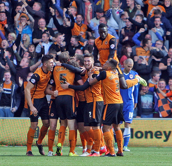 Wolves Victory Celebrations Editorial Stock Photo - Stock Image ...