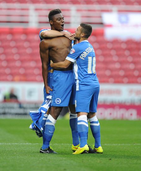 Brighton Hove Albions Rohan Ince Celebrates Editorial Stock Photo ...