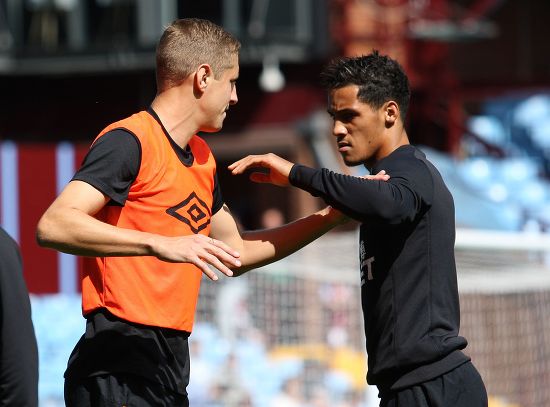 Michael Dawson Tom Ince Hull City Editorial Stock Photo - Stock Image ...