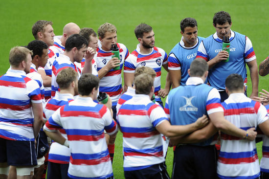 Bristol Rugby Huddle Together Team Talk Editorial Stock Photo - Stock ...