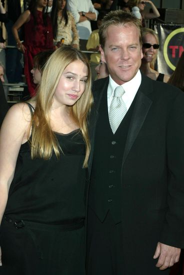 Keifer Sutherland Daughter Sarah Sutherland Editorial Stock Photo ...