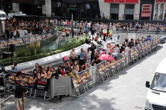 Premier New 1 Direction Film Leicester Editorial Stock Photo - Stock ...