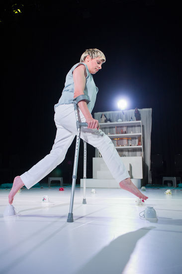 Dancer Claire Cunningham Performs London Premiere Editorial Stock Photo ...